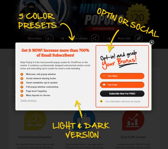 Ninja Popups DEMO – Popup for WordPress, popups for WordPress, Ninja ...